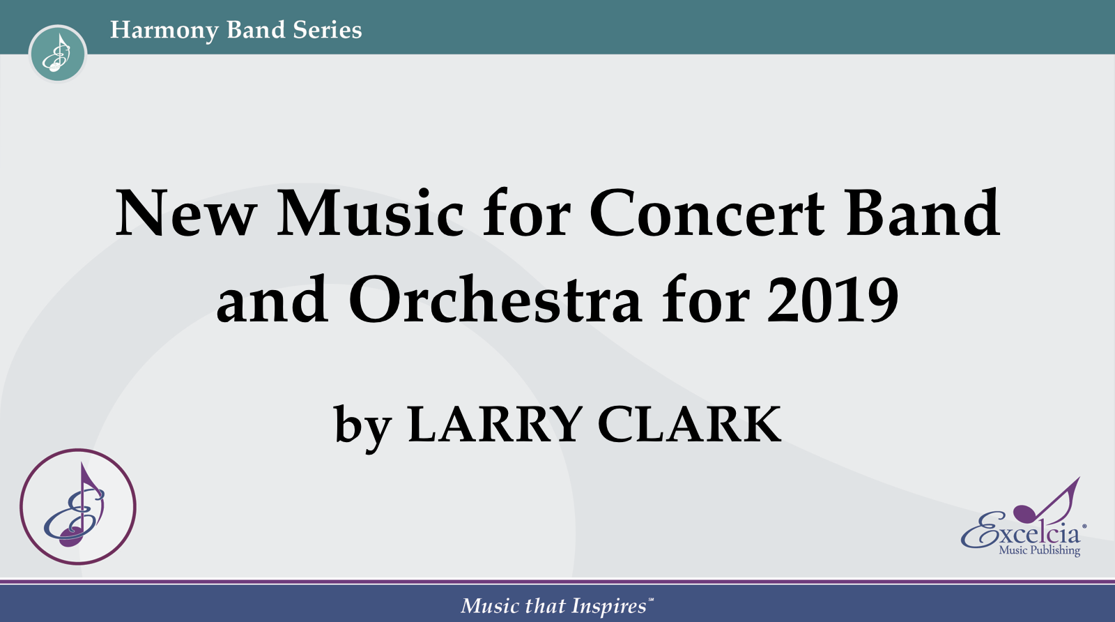 New Band and String Orchestra 2019 – Larry Clark